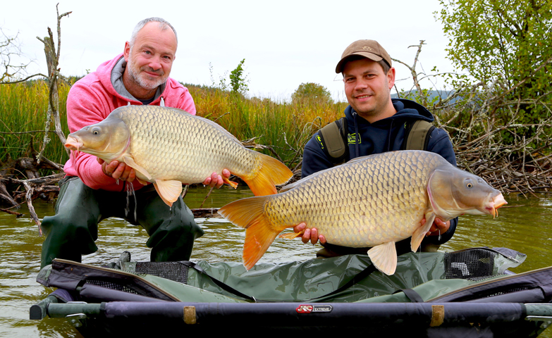 Marc Scheuer und Markus Lotz rocken am Etang de Gaulois | CARPZILLA ...
