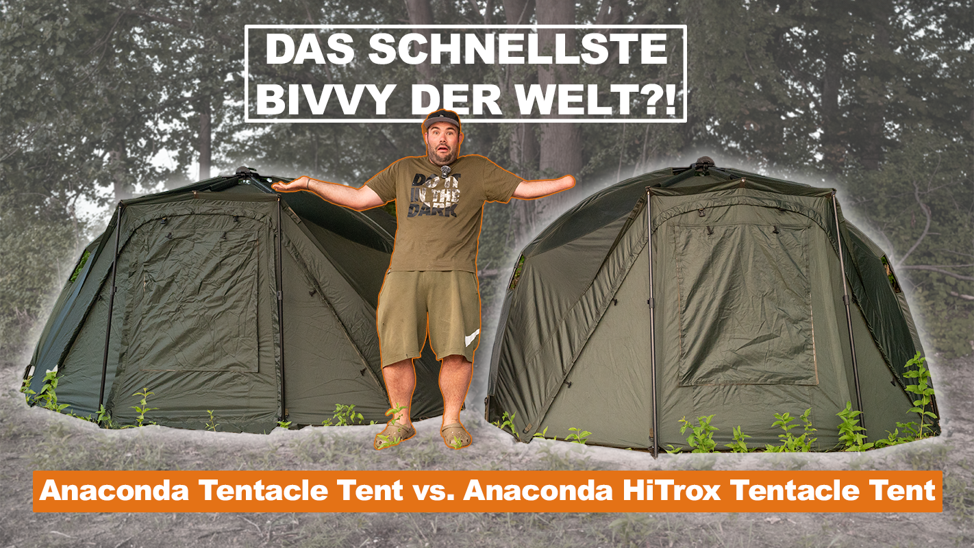 "Das BESTE Bivvy, was ich je hatte" | Anaconda HiTrox Tentacle Tent ...